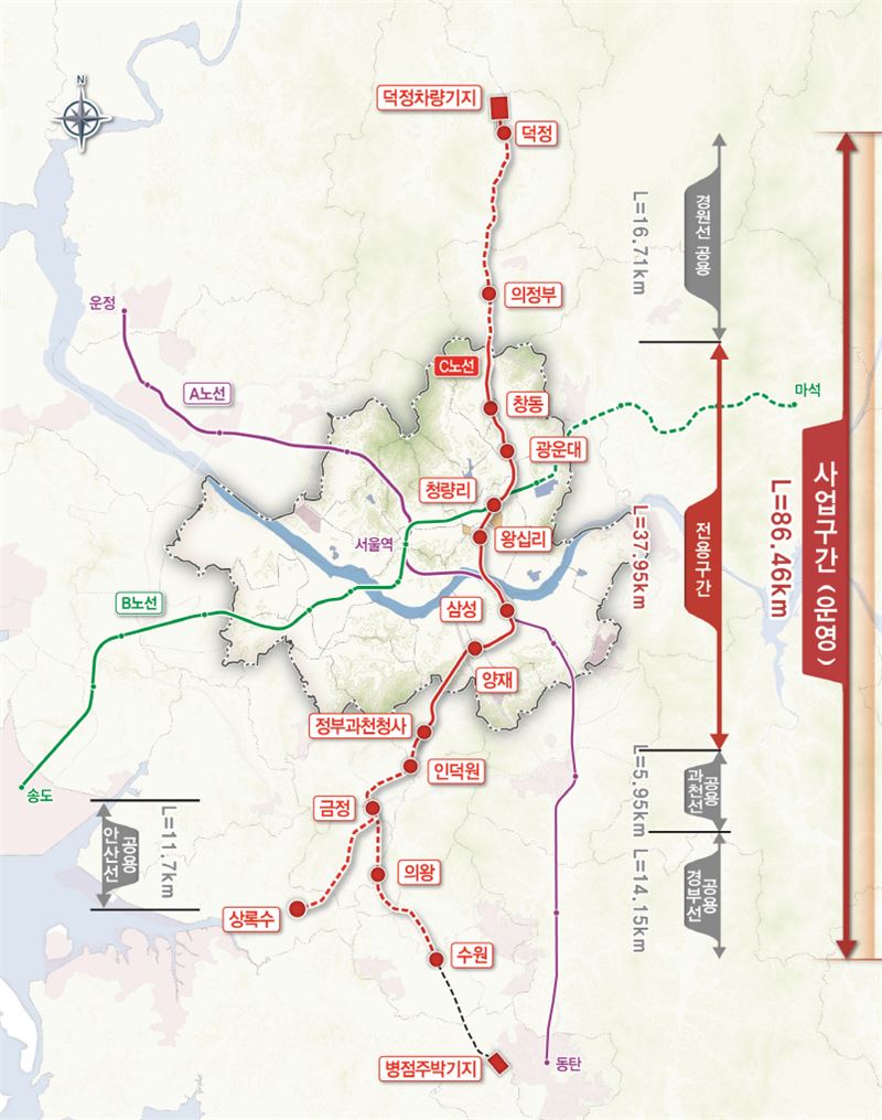 CTX-C노선 착공, 수원시 철도특례시로 부상 | 뉴스영